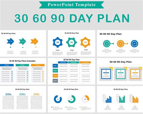 30 60 90 Day Plan Template Powerpoint 30 60 90 Template 30 60 90 Day