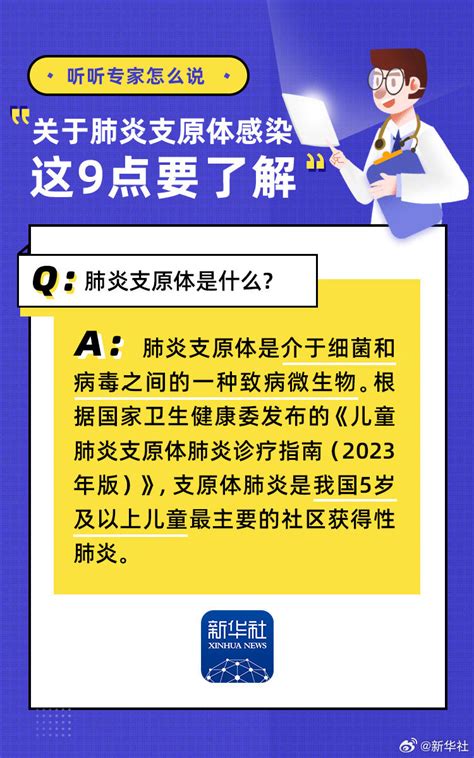 肺炎支原体感染9问9答：有哪些症状？如何传播？中国网