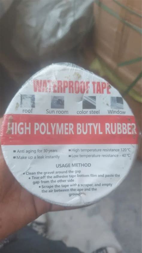 High Polymer Butyl Rubber Waterproof Tape At Rs 50 Piece Household