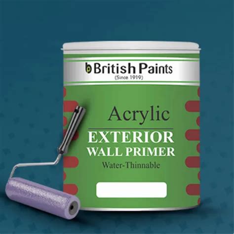 British Liter Acrylic Exterior Wall Primer At Best Price In New Delhi