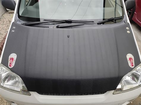 ミラバンのfrpボンネット・l250v ミラ・ボンピン交換・9月もよろしくお願いします。に関するカスタム事例｜車のカスタム情報はcartune