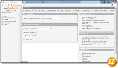 Tạo Database Trong Mysql Phpmyadmin Thao Tác Dữ Liệu Website Xampp