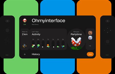 Nintendo Switch Device Interface Concept Behance