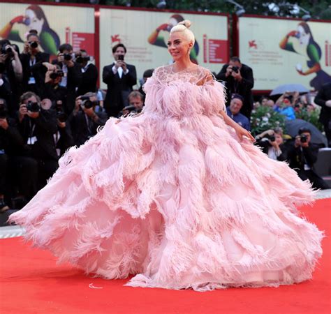 Lady Gaga In Valentino Haute Couture ‘a Star Is Born Venice Film