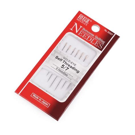 Regal Gold Eye Self Threading Needles