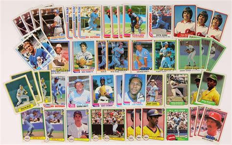 Collection Of S Topps Fleer Donruss Baseball Virtually All Stars