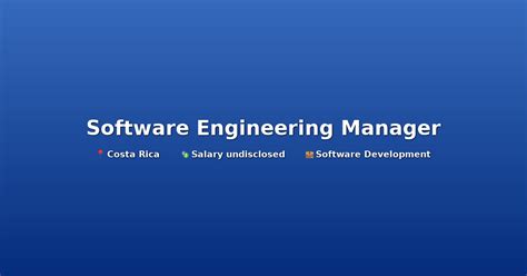 Software Engineering Manager At Granicus