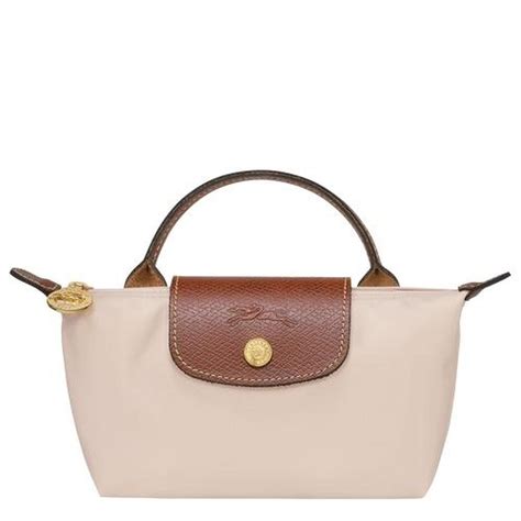 Longchamp Women S Cream And Brown Bag Depop