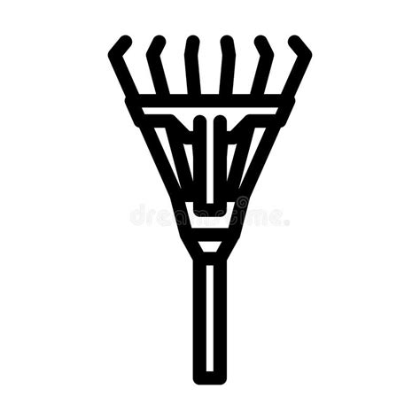 Farmer Rake Stroke Stock Illustrations 190 Farmer Rake Stroke Stock