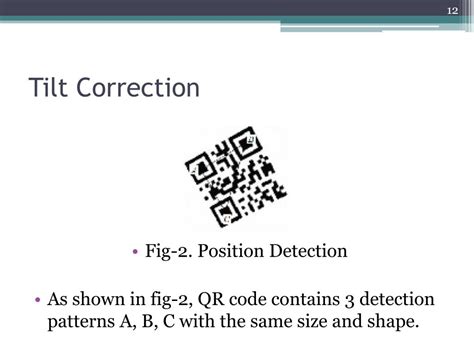 Ppt Qr Code Recognition Based On Image Processing Powerpoint