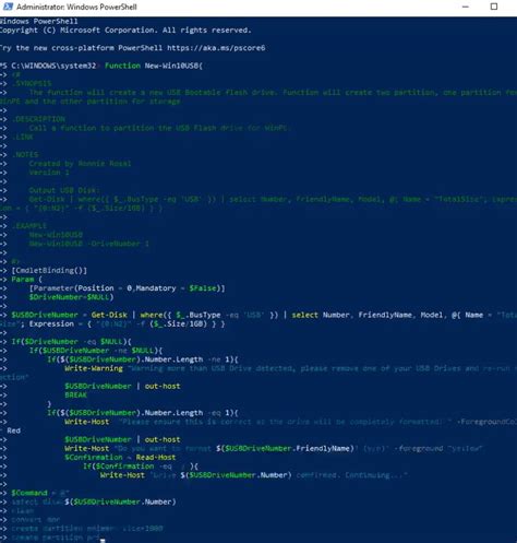 How To Prepare A Usb For Winpe With Powershell