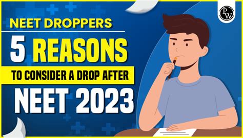 Neet Droppers 5 Reasons To Consider A Drop Year After Neet 2023