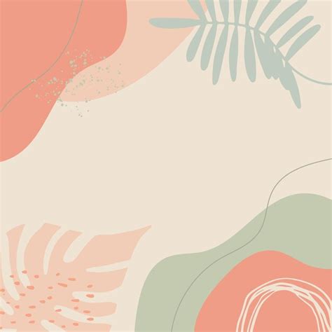크리 에이 티브 파스텔 그린 벽지 무료 벡터