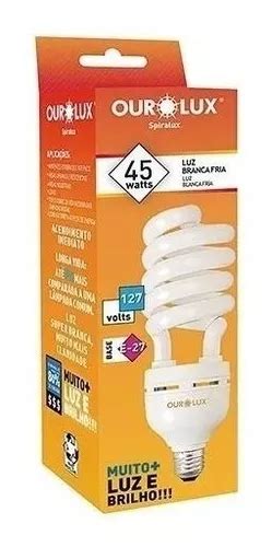 Lâmpadas Fluorescente 45w 127v 6400k Spiralux Ourolux MercadoLivre