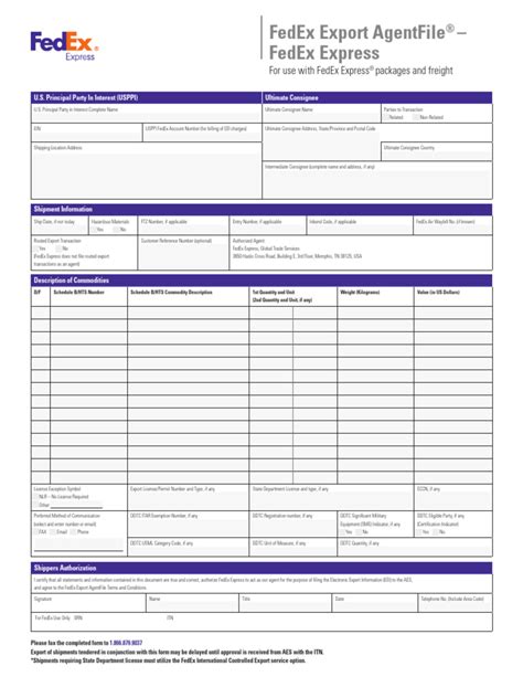 Fedex Application Pdf Legal Liability