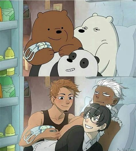 We Bare Bears Anime Vs Cartoon We Bare Bears Human Ca