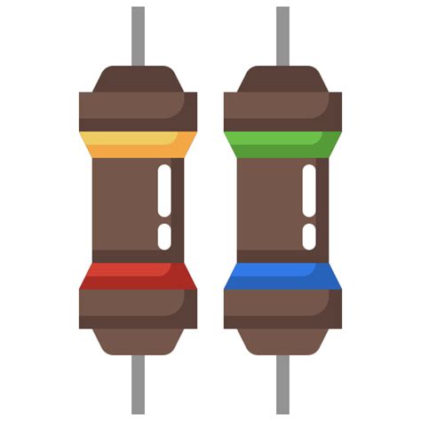 Resistor Surang Flat Icon