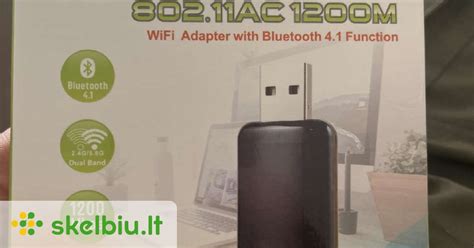 Edup Wifi Adapteris Su Bluetooh Funkcija Skelbiu Lt