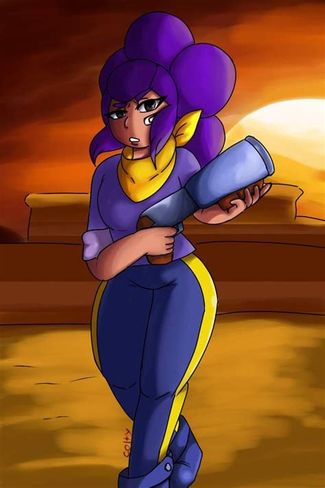 Dibujo De Shelly Save Comu Brawl Stars Arte Amino