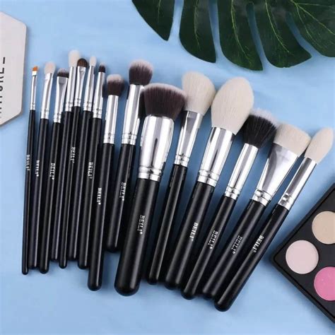 Set 15 Pensule Make Up Beili Black Professional Beili Ro