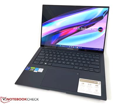 The Asus Zenbook Pro 14 impresses with a lot of performance and the ...