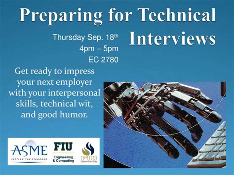 Ppt Preparing For Technical Interviews Powerpoint Presentation Free
