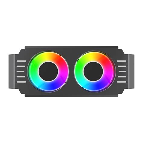 Husxh Ram Heatsink Cooler 4pin Pwm5v 3pin Argb Pc Memory Cooling