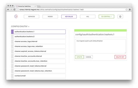 configuration management with consul