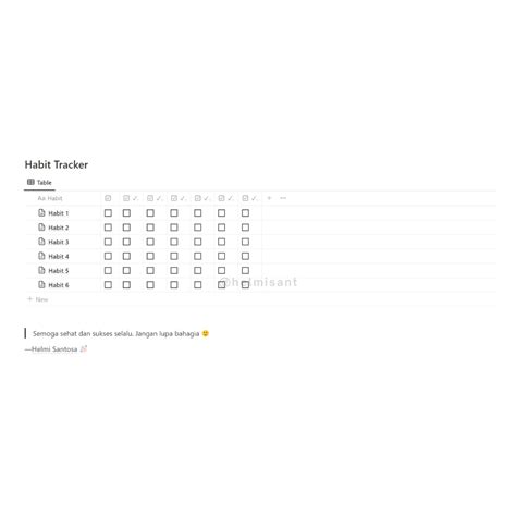 Freelancer Dashboard Notion Template By Helmi Santosa