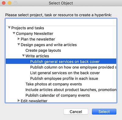 Connecting Tasks Within A Current Project File ConceptDraw HelpDesk