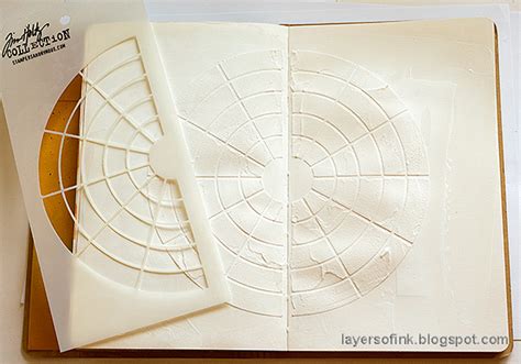 Layers Of Ink Color Wheel Art Journal Page