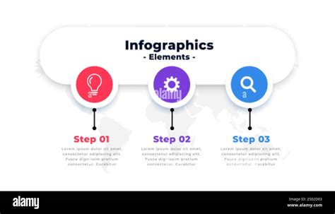Infographic Options Number Workflow Template Design Stock Vector Image