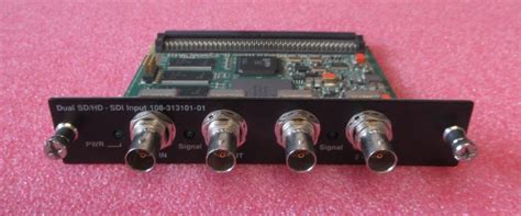Christie Dual Sdhd Sdi Input Card 108 313101 01 For Christie Mirage Projector