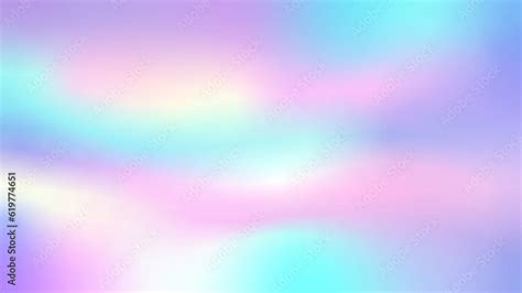 Holographic Gradient Vector Pastel Color Palette Background 16x9 L