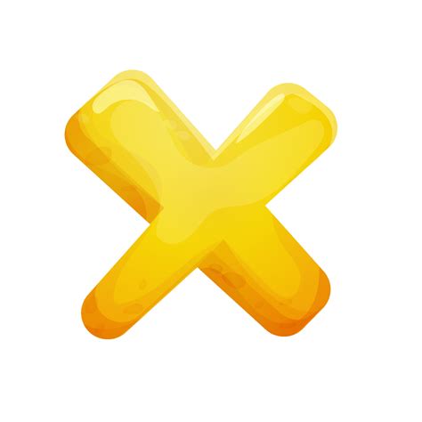 Interfaz De Juego De Botón De Cierre Brillante Elemento De Menú Forma