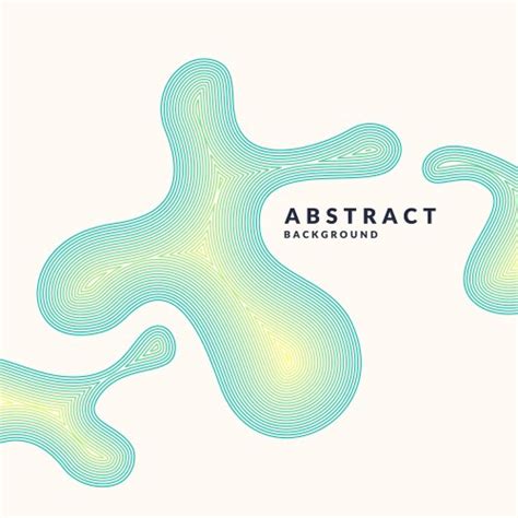 Abstract Waveform Background 3d Technology Style Vector Image