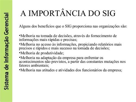 Sistema De Informação Gerencial