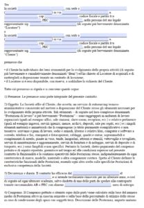 Contratto Di Nolo A Caldo Fac Simile E Caratteristiche