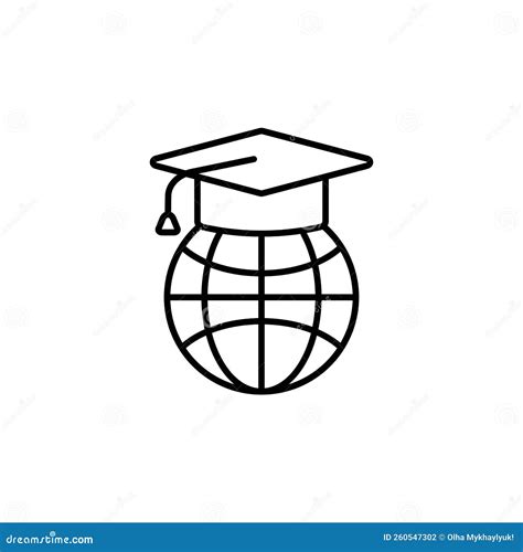 Global Learning Icon Element Of Education Icon For Mobile Concept And Web Apps Stock Vector