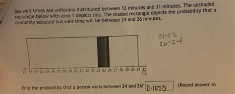 Solved Bus Wait Times Are Uniformly Distributed Between 12