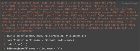Unable To Read Adatah5ad File In R · Issue 39 · Mojaveazureseurat