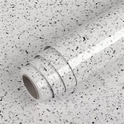 Papel Decorativo Adesivo Imita Mármore Lavável Moveis Parede Cor