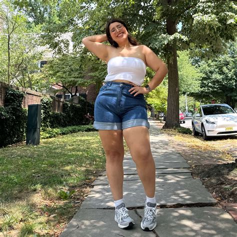 Original Denim Shorts Medium Wash Clearance Sale Shiny By Nature