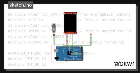 Touch Mega Icons Wokwi ESP32 STM32 Arduino Simulator