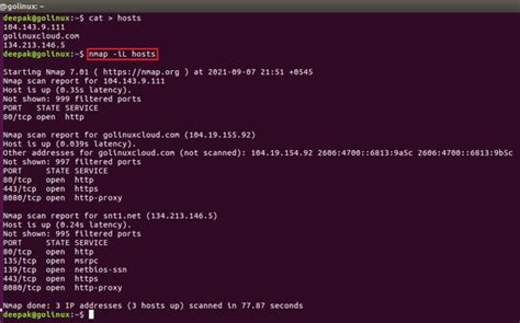 30 nmap command examples in linux [cheat sheet] golinuxcloud