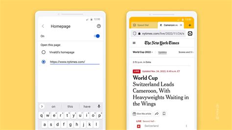 Vivaldi On Android Has A Customizable Menu Bar Vivaldi Browser