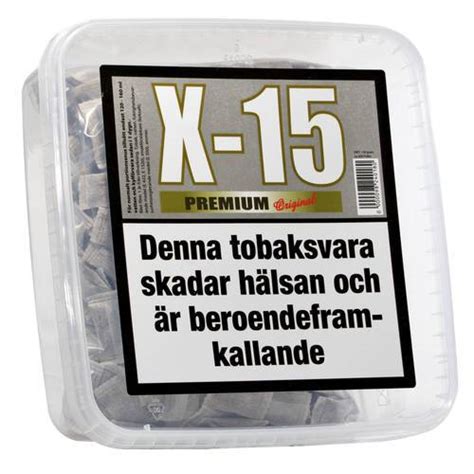 X-15 Original premium - Nikoteket
