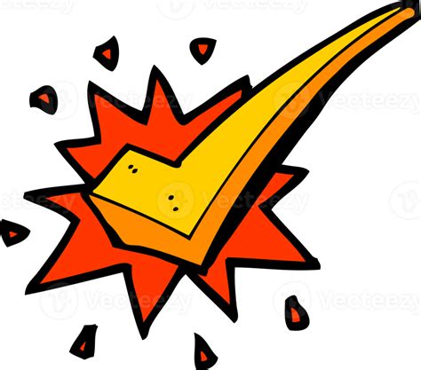 Cartoon Positive Tick Symbol 39881704 Png