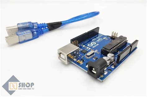 Arduino UNO R3 DIP kèm cáp Nshop