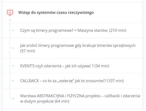 Kurs TECHNIK PROGRAMOWANIA embedded Język C od podstaw SKLEP ATNEL